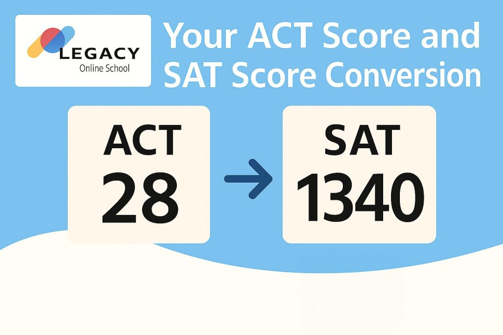 Your ACT Score and SAT Score Conversion